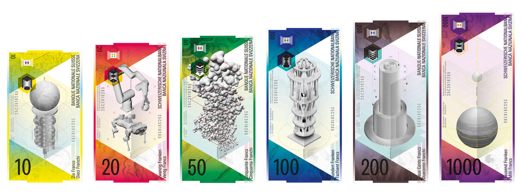 New banknote series project